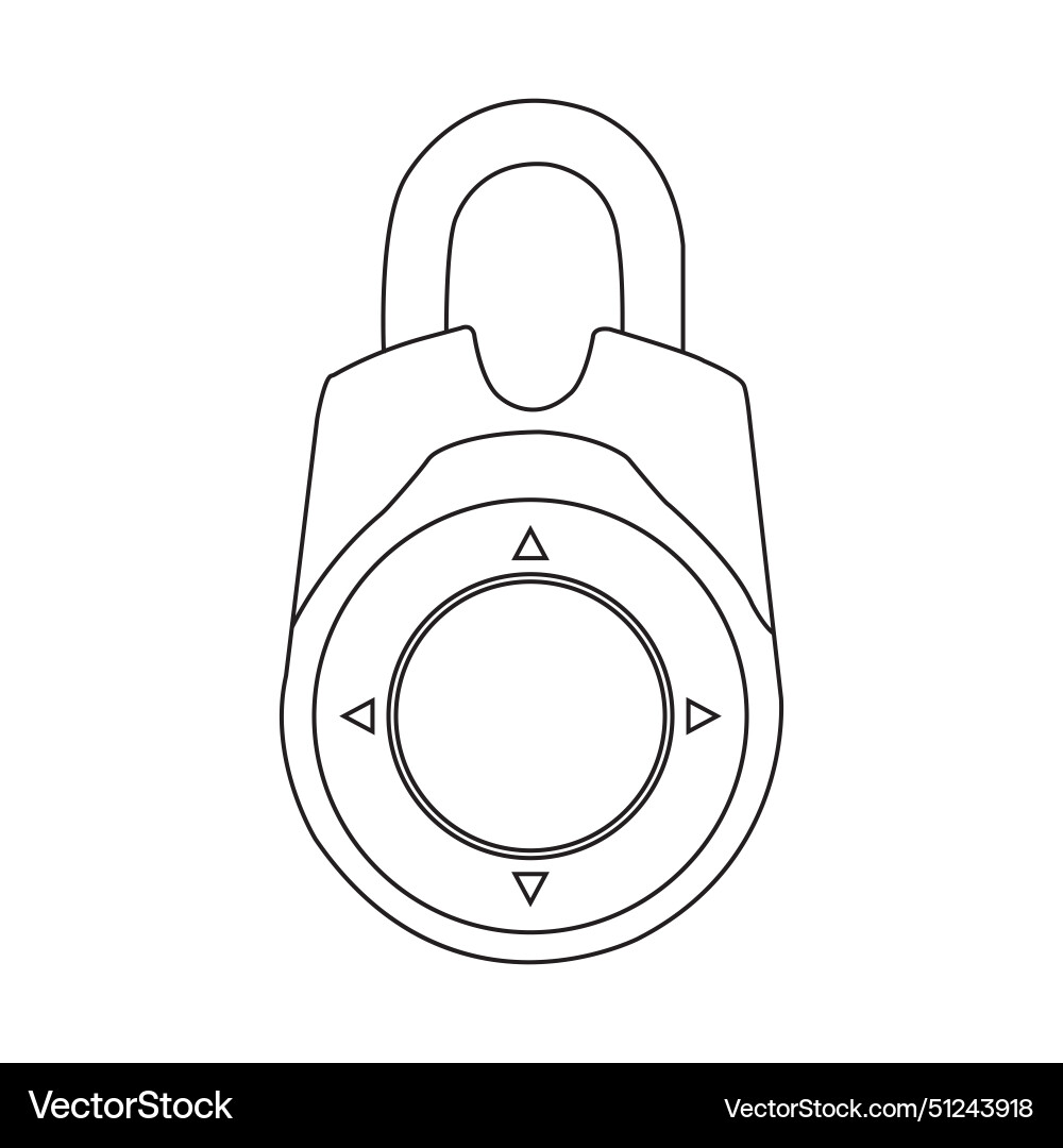 Padlock icon Royalty Free Vector Image - VectorStock