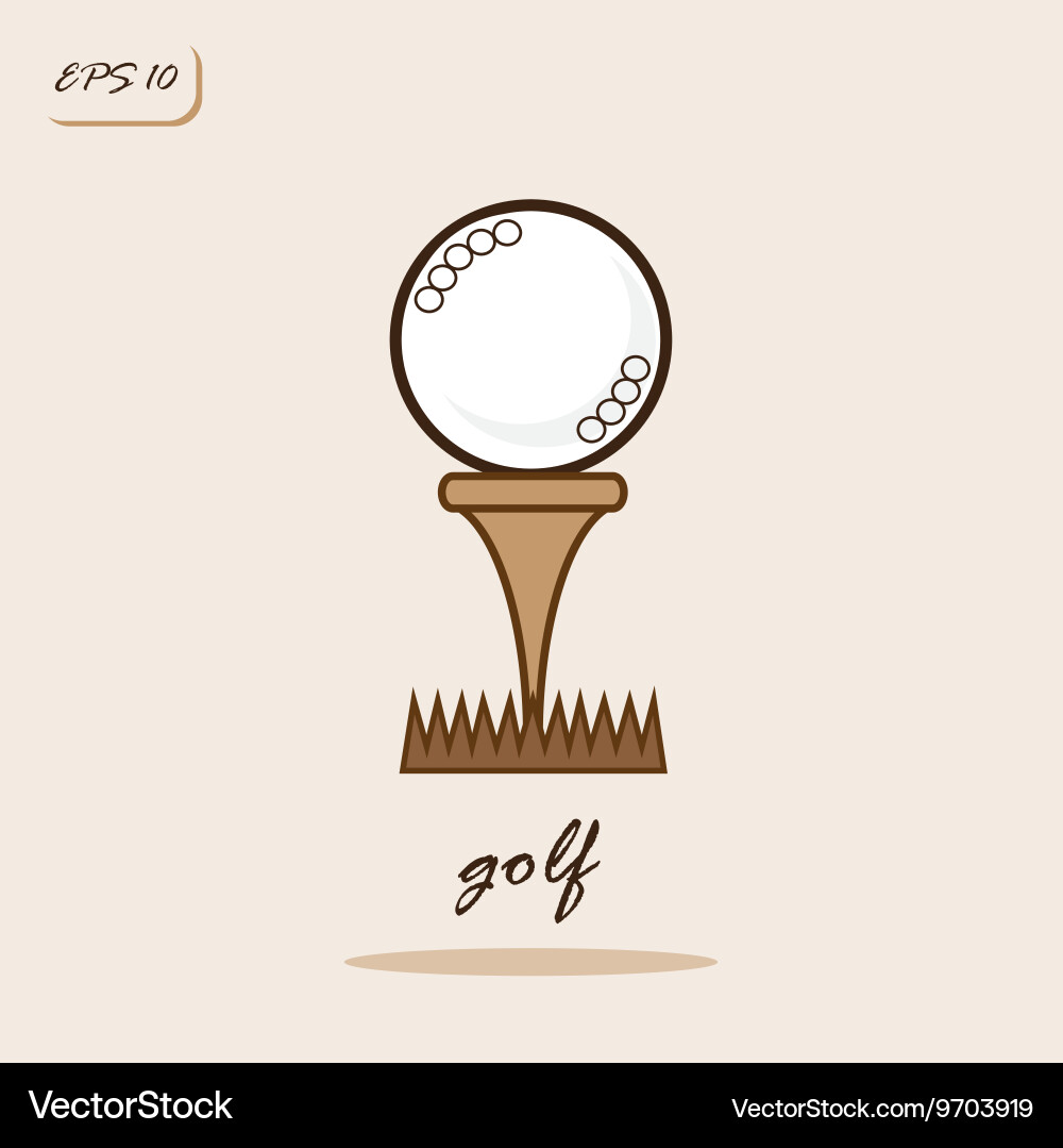 Golf Royalty Free Vector Image - VectorStock