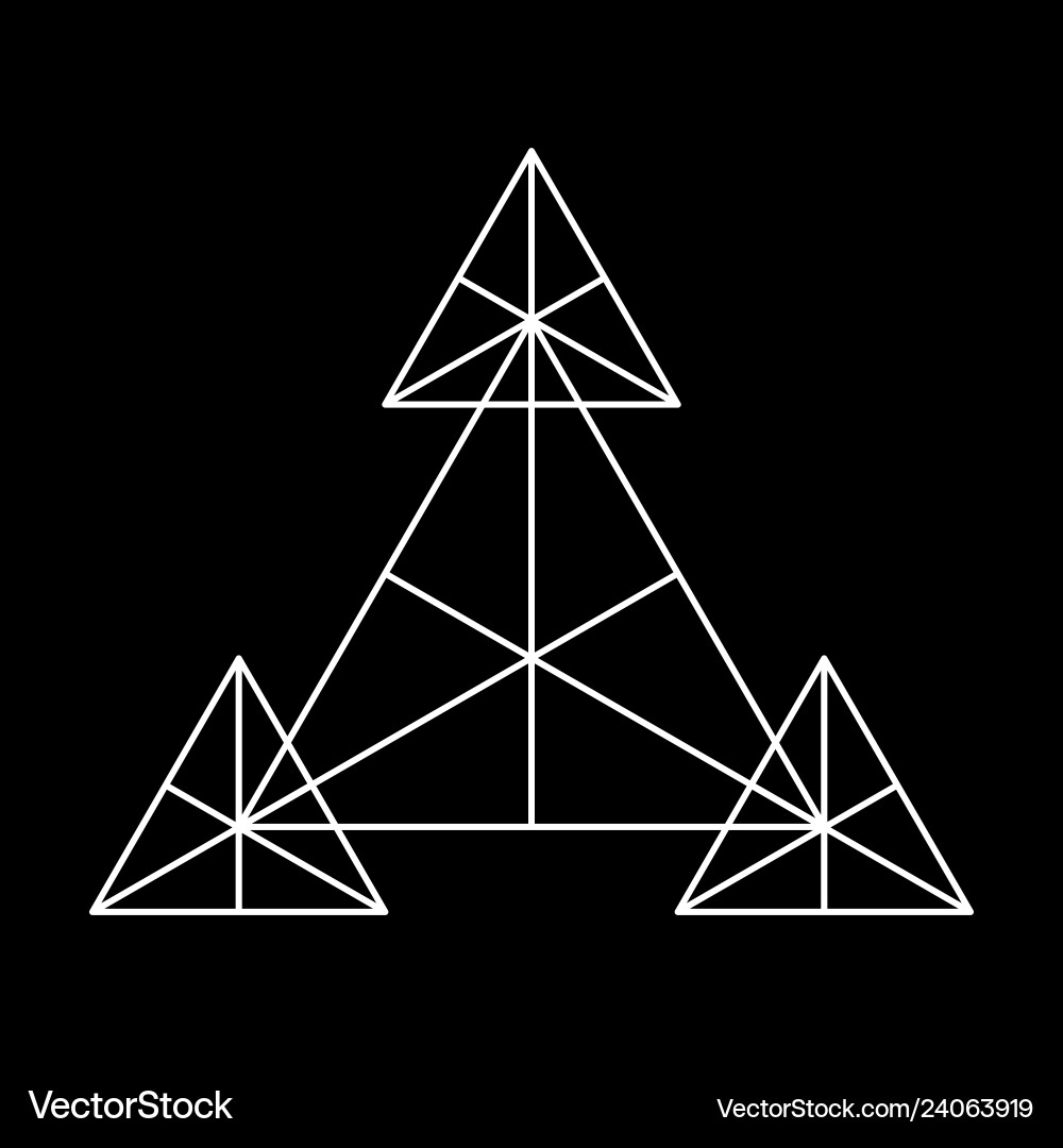 Sacred Geometry Symbols Triangle