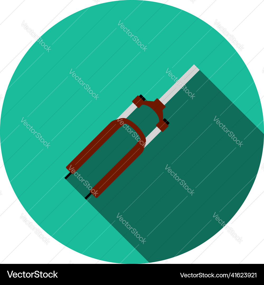 Bike fork icon Royalty Free Vector Image - VectorStock
