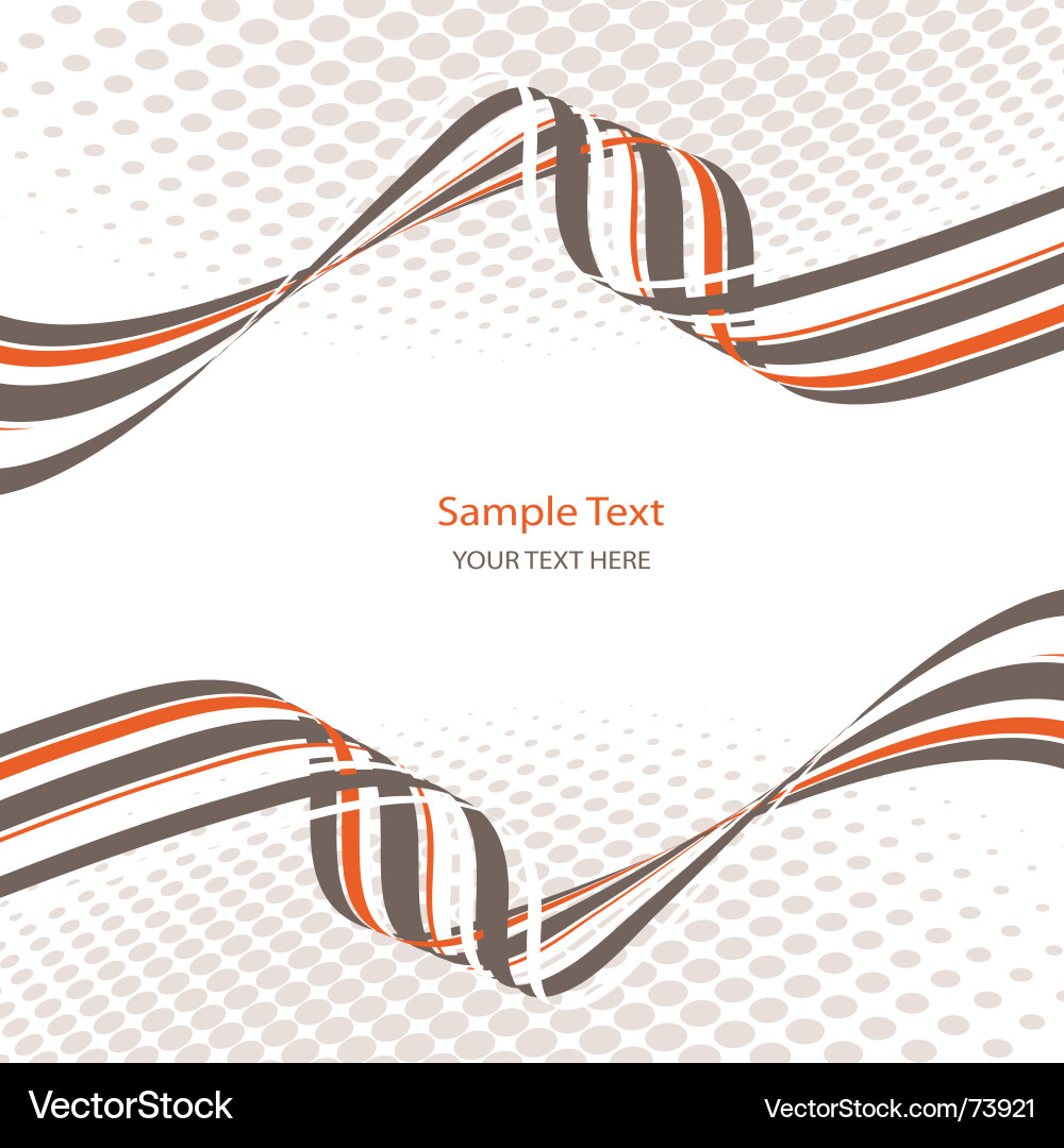 Wavy Business Background Royalty Free Vector Image