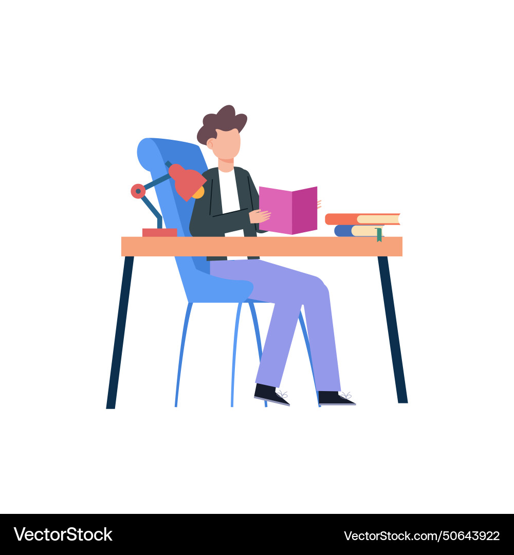 Exam preparations Royalty Free Vector Image - VectorStock