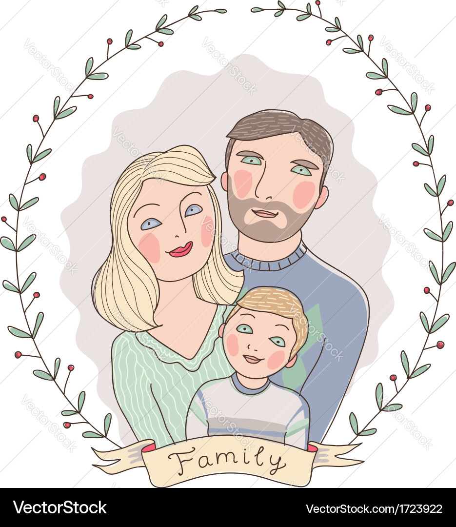 Family Royalty Free Vector Image - VectorStock