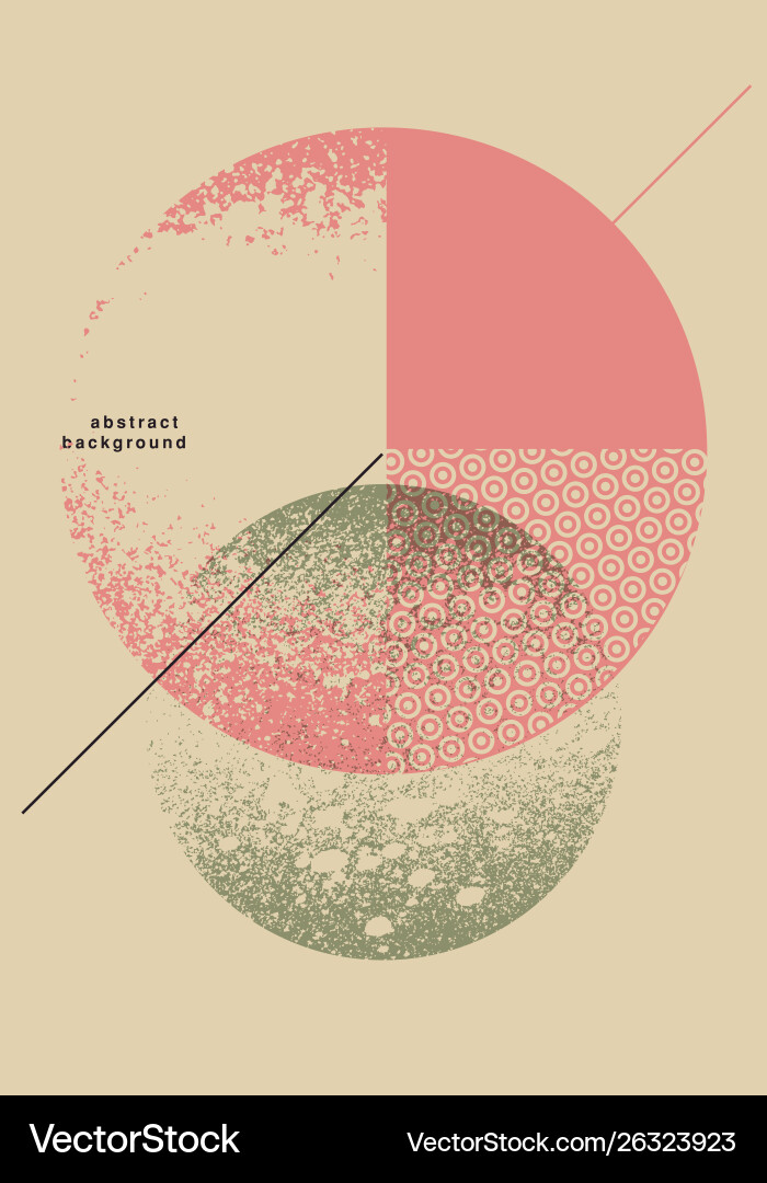 Abstract geometric pattern grunge background Vector Image