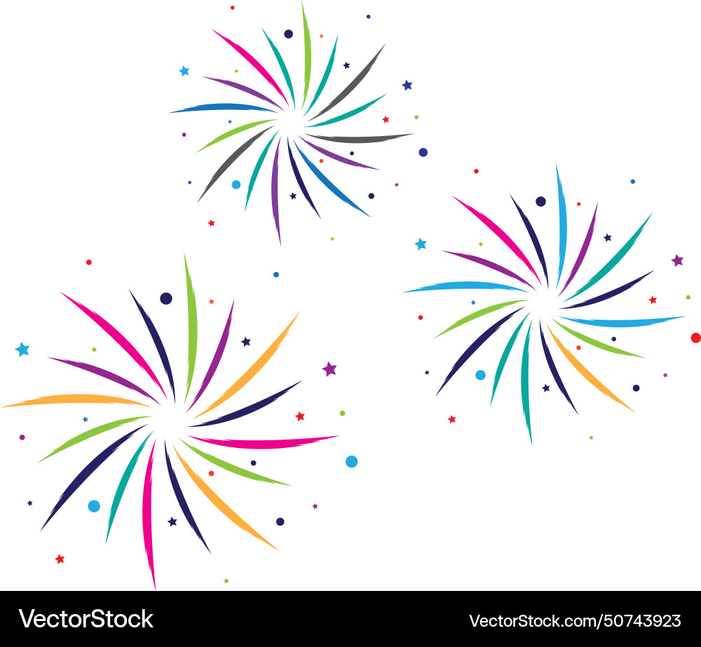 Firework icon Royalty Free Vector Image - VectorStock