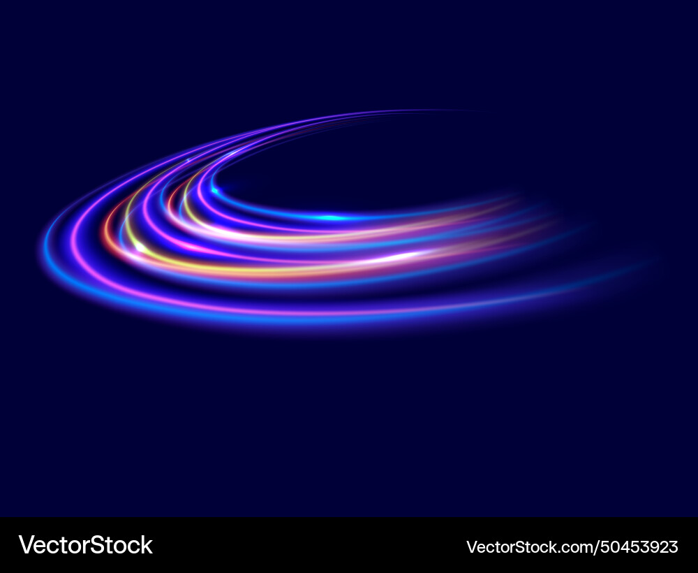 Speed line is blue and red in color Royalty Free Vector