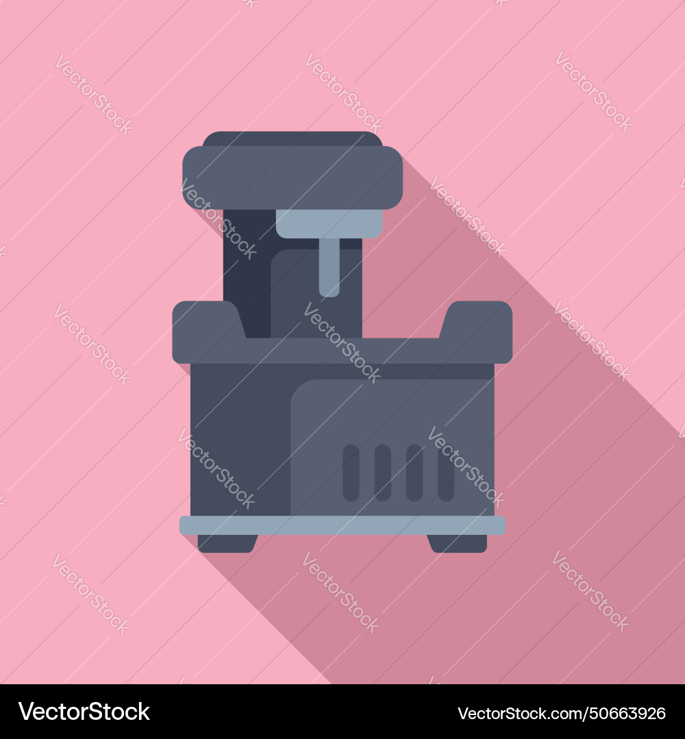 Laser cnc machine icon flat calibration Royalty Free Vector Laser cnc machine icon flat calibration Royalty Free Vector
