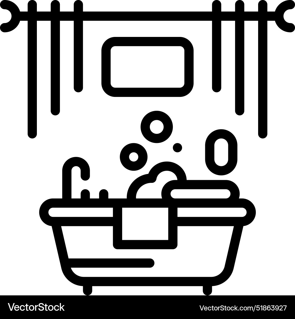 Bathing Royalty Free Vector Image - VectorStock