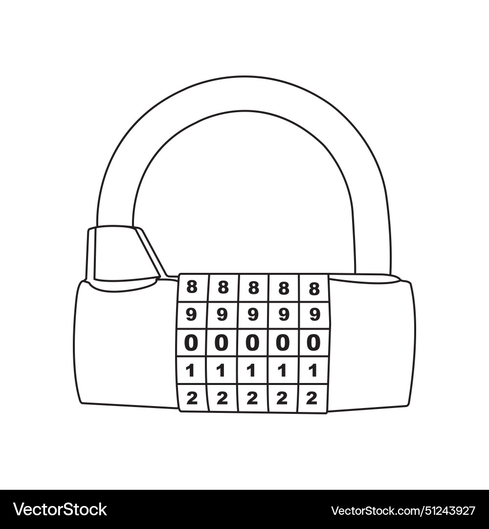 Padlock icon Royalty Free Vector Image - VectorStock