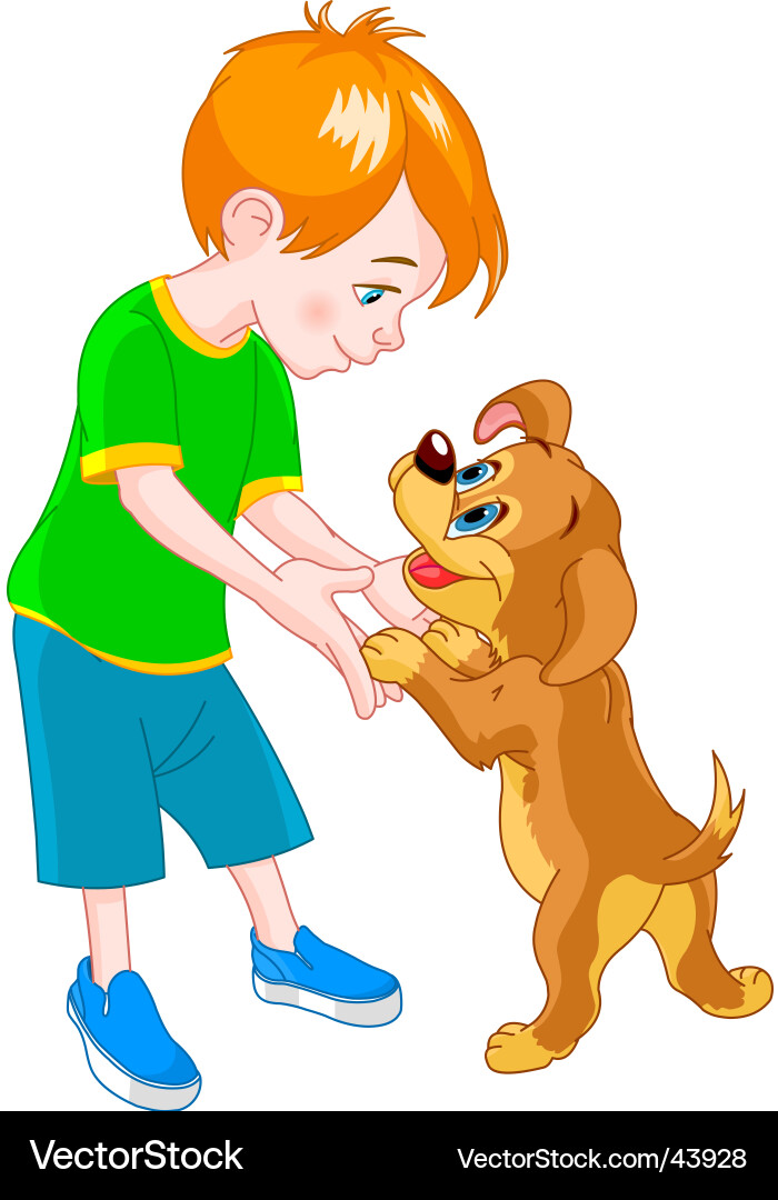 Cartoon boy Royalty Free Vector Image - VectorStock