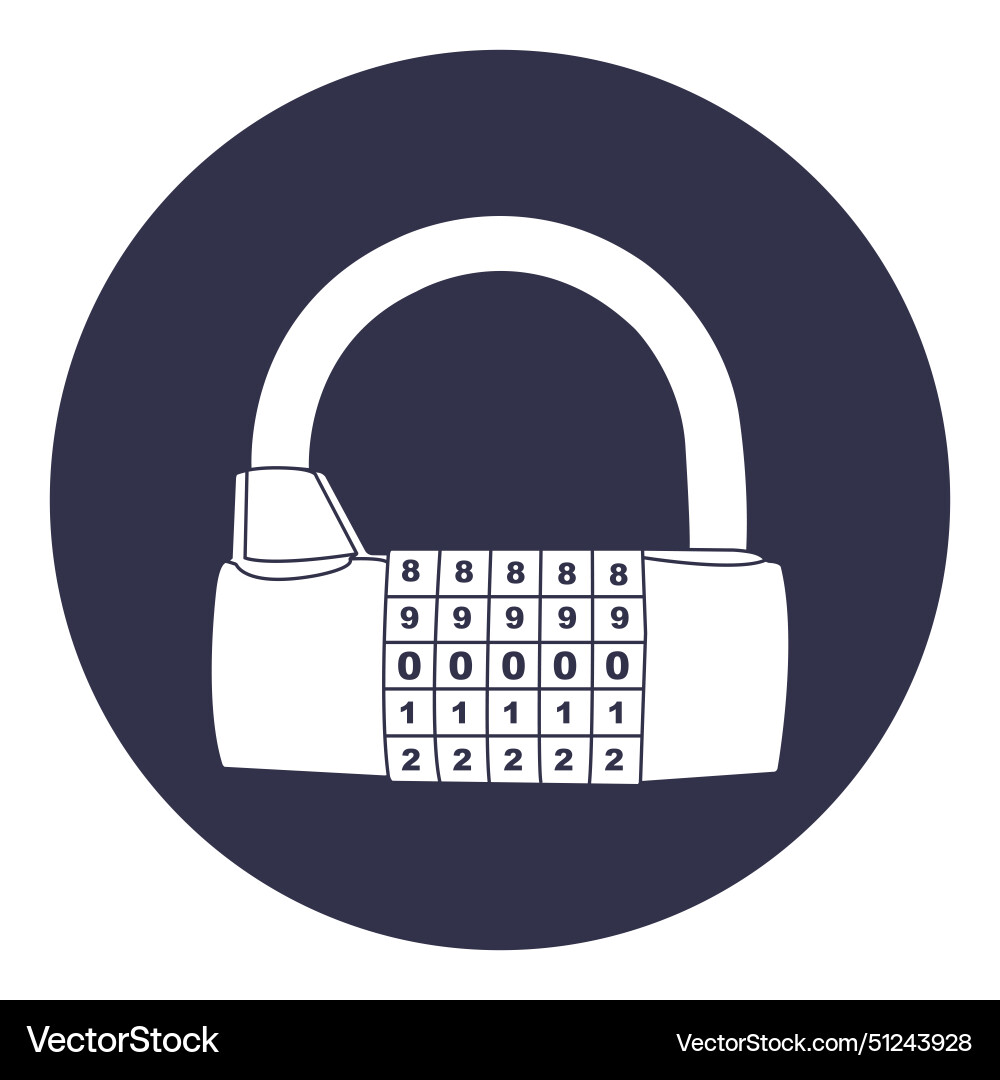 Padlock icon Royalty Free Vector Image - VectorStock