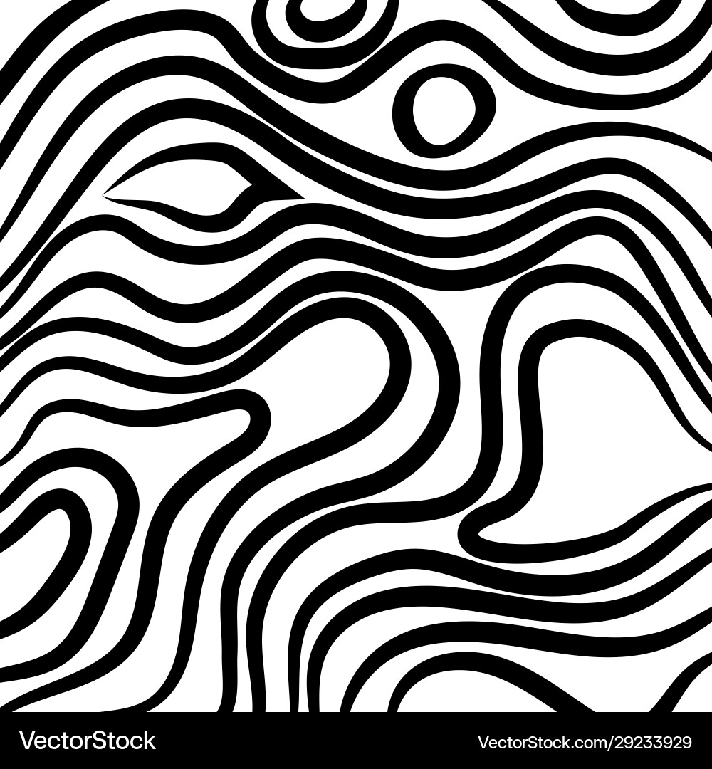 Abstract black and white wave pattern Royalty Free Vector Abstract black and white wave pattern Royalty Free Vector