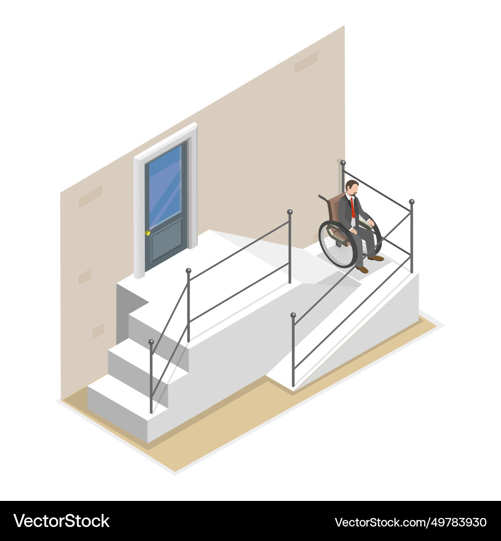 3d isometric flat Royalty Free Vector Image - VectorStock