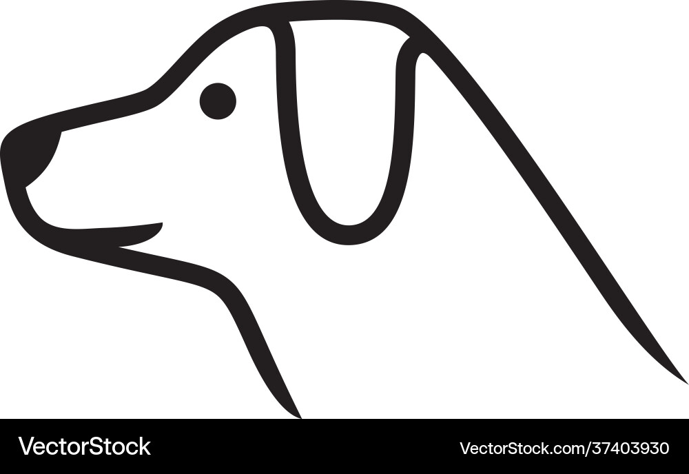 Dog simple icon Royalty Free Vector Image - VectorStock