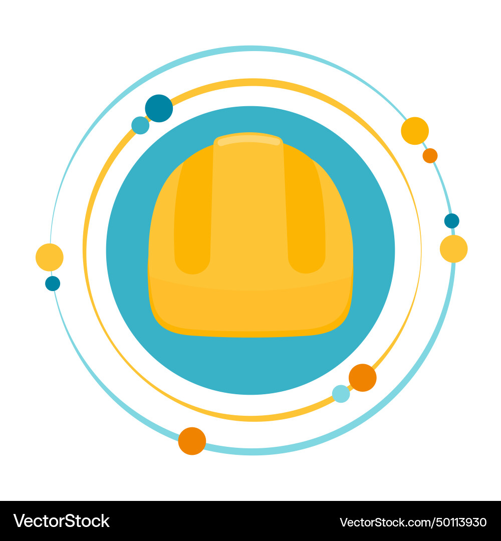 Hard hat icon Royalty Free Vector Image - VectorStock