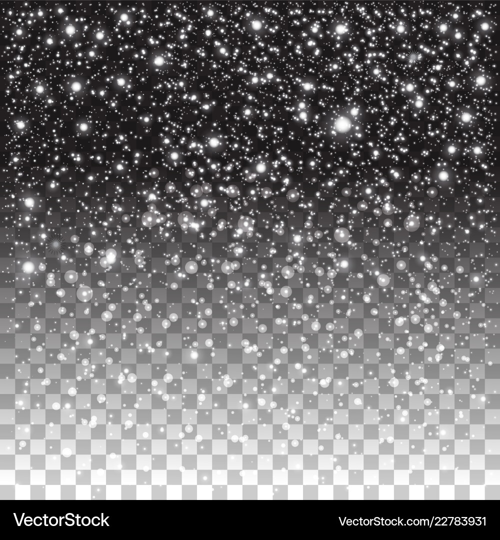 Falling Snow Winter Background Royalty Free Vector Image