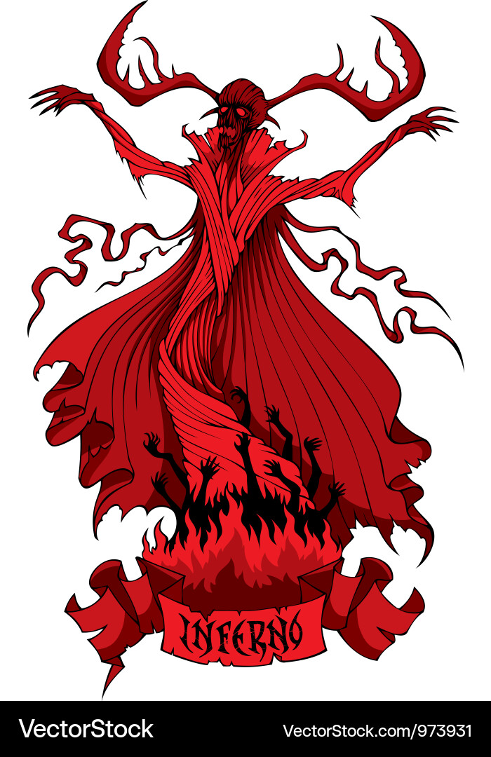 Welcome to hell Royalty Free Vector Image - VectorStock