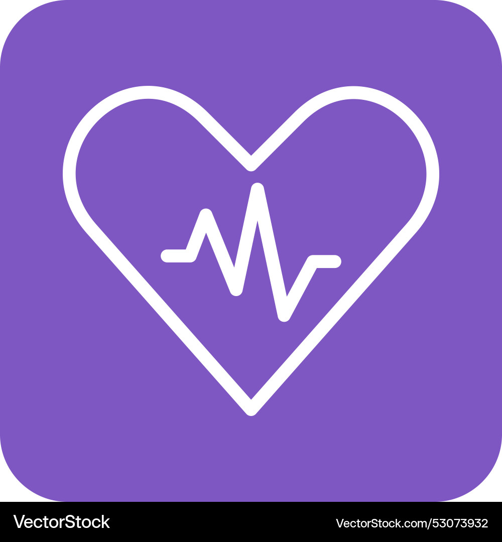 Heart rate icon design Royalty Free Vector Image