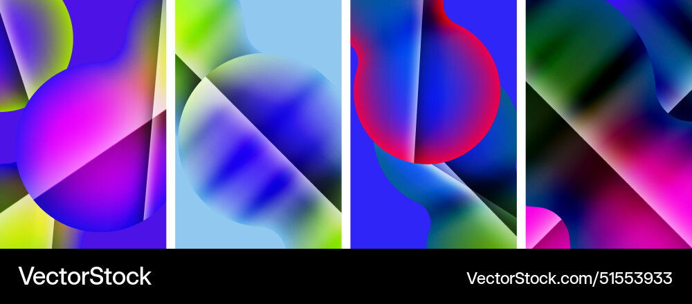 Abstract colors backgrounds Royalty Free Vector Image