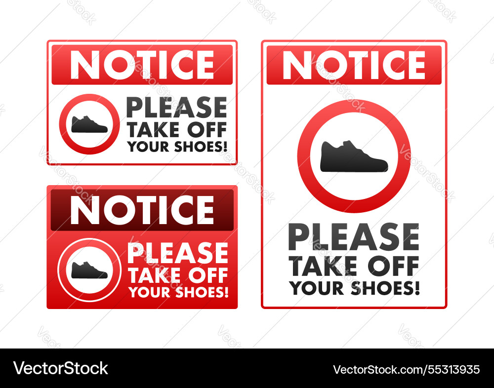 Take Off Shoes