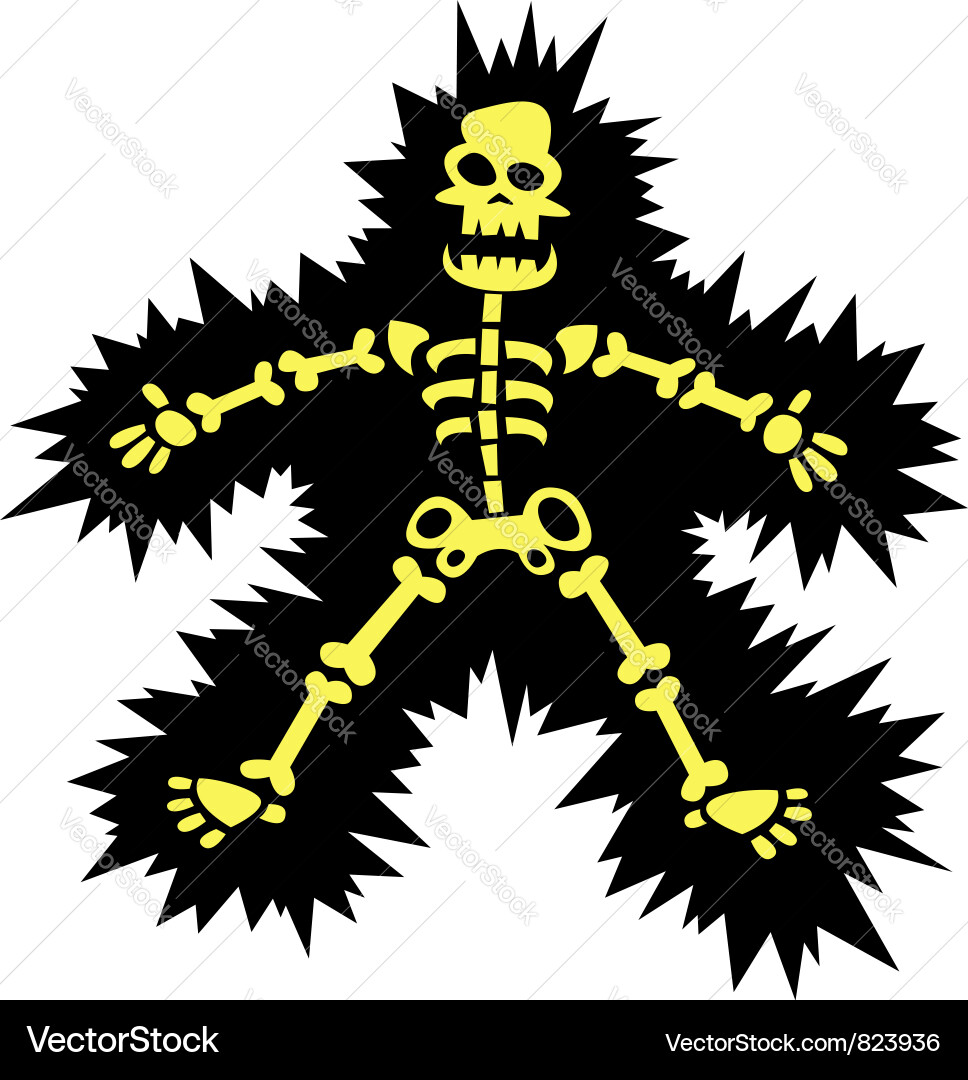 Electric shock Royalty Free Vector Image - VectorStock