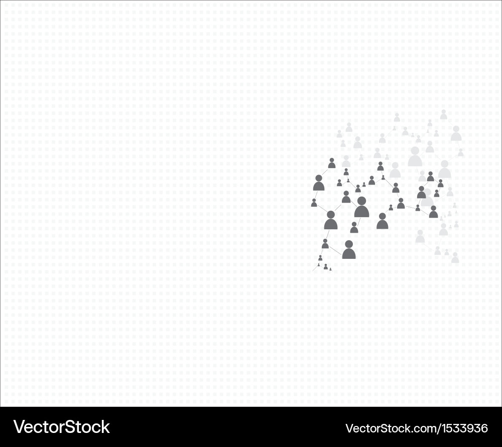 Human connection Royalty Free Vector Image - VectorStock