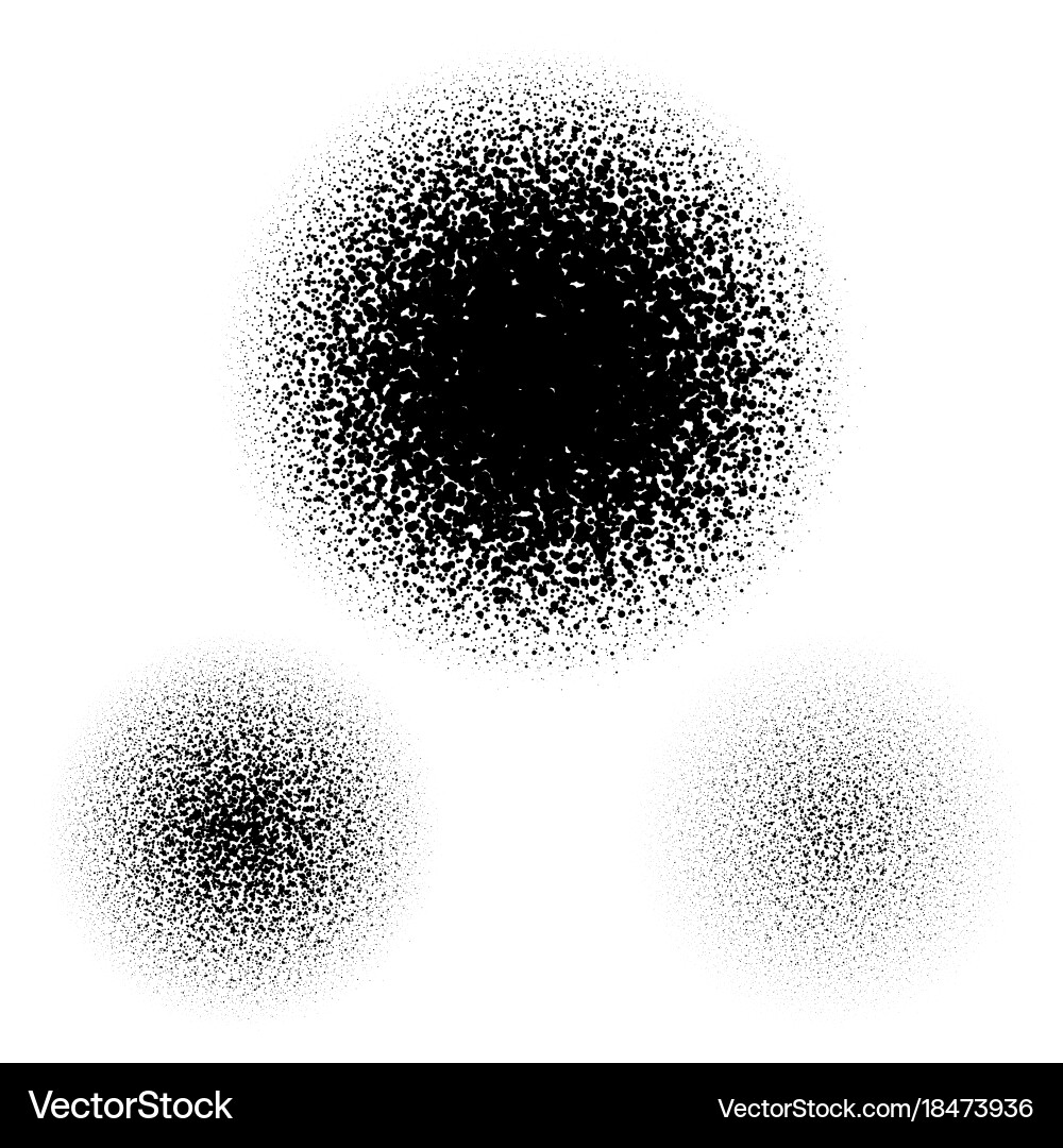 Spray paint splatter Royalty Free Vector Image