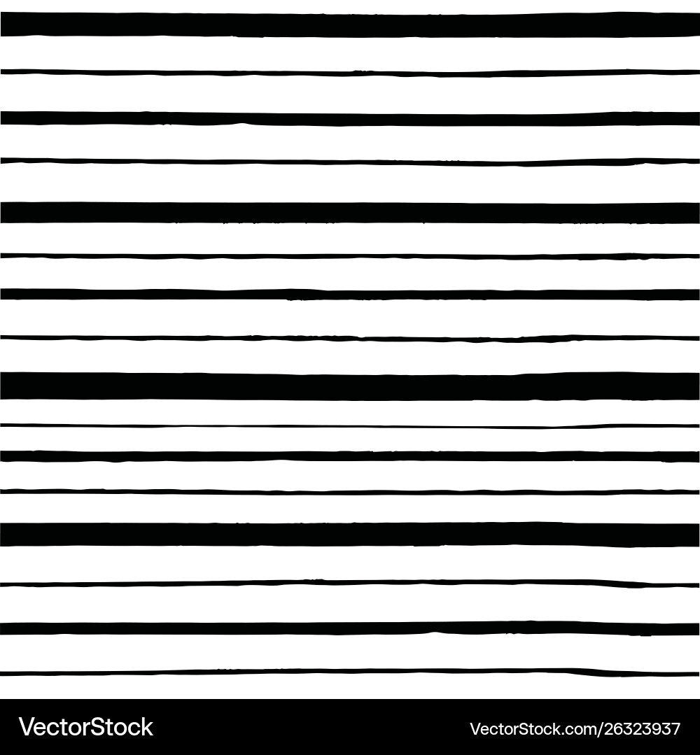 Black and White Stripe Pattern Royalty Free Vector Image
