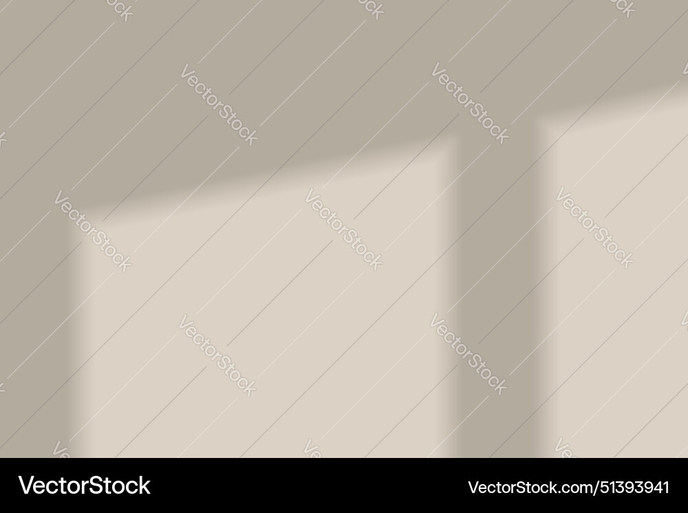 Shadow overlay effect soft realistic Royalty Free Vector