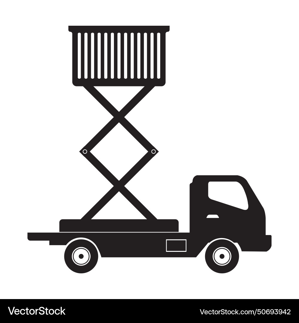 Lifting machine icon Royalty Free Vector Image