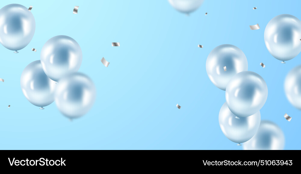 Celebration background with beautifully arranged Vector Image