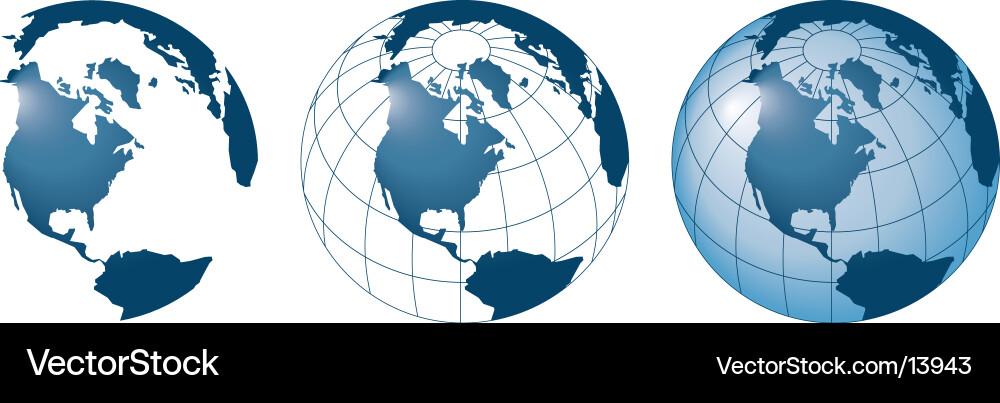 Globe Royalty Free Vector Image - VectorStock