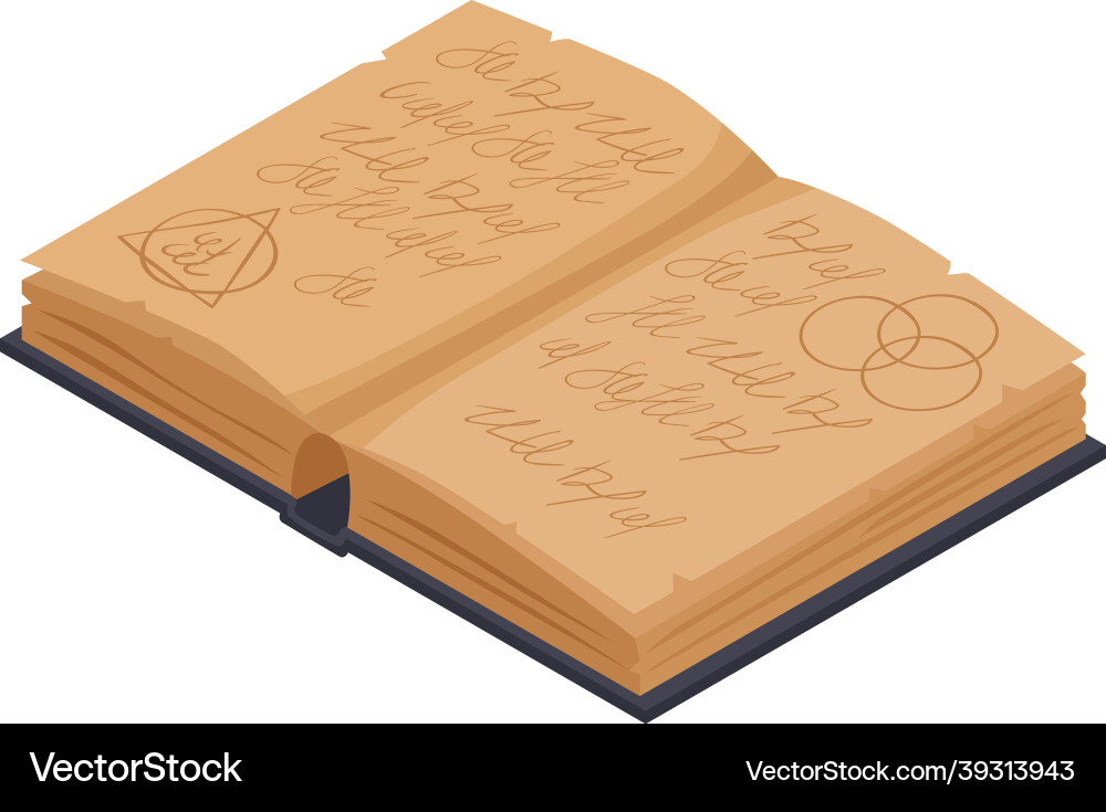Magic book icon Royalty Free Vector Image - VectorStock