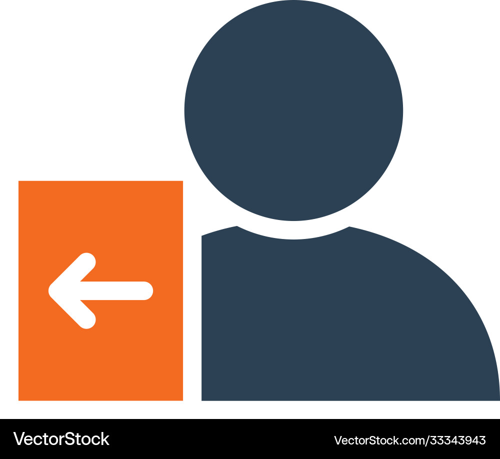 User Account Login Icon Royalty Free Vector Image