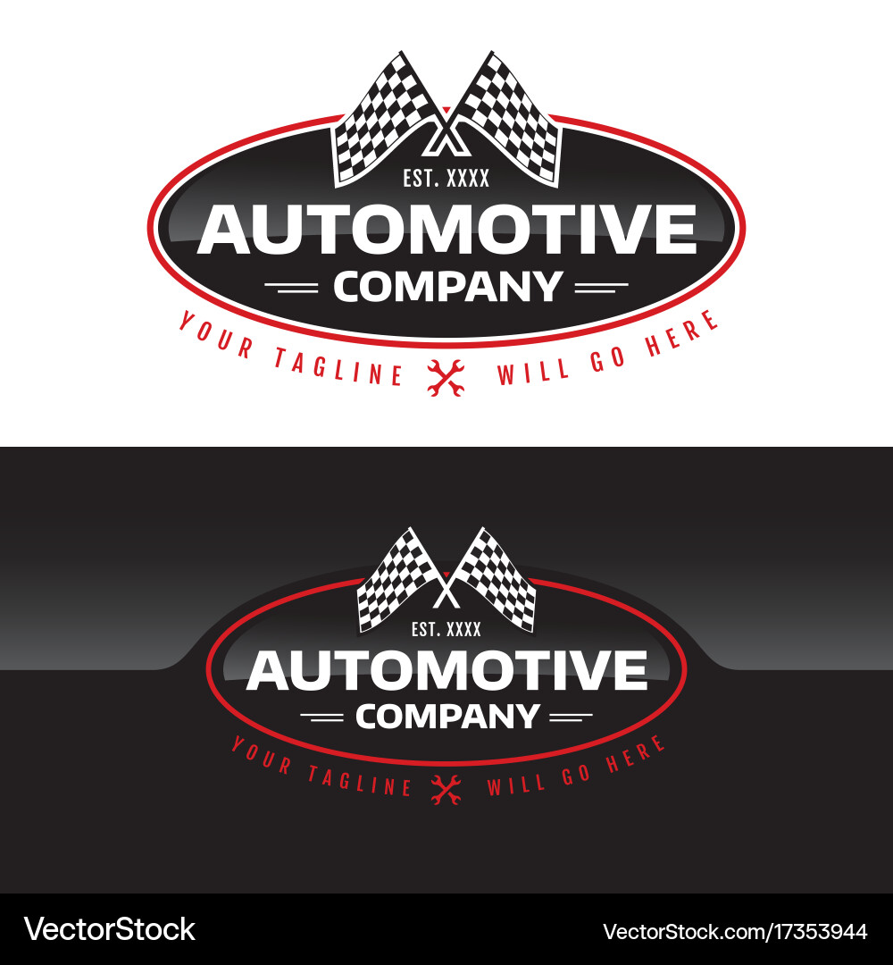 Automotive company Royalty Free Vector Image - VectorStock