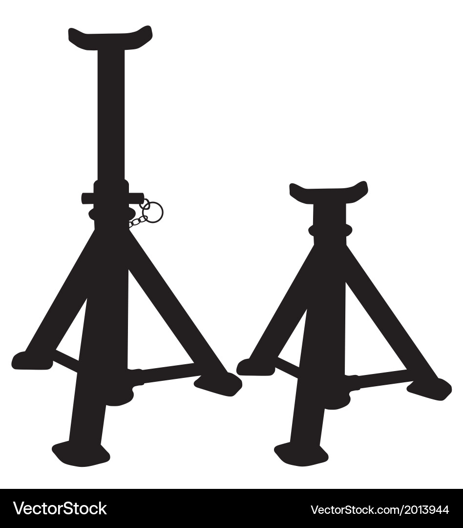 Axel stands Royalty Free Vector Image - VectorStock