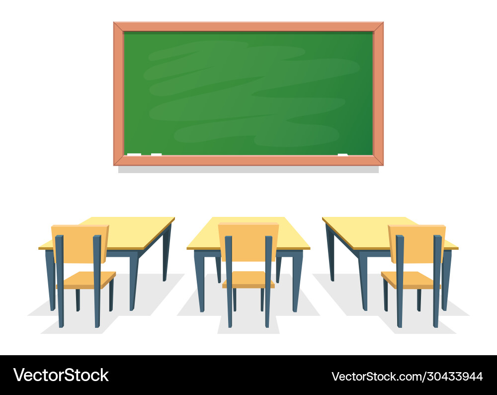 Classroom design Royalty Free Vector Image - VectorStock
