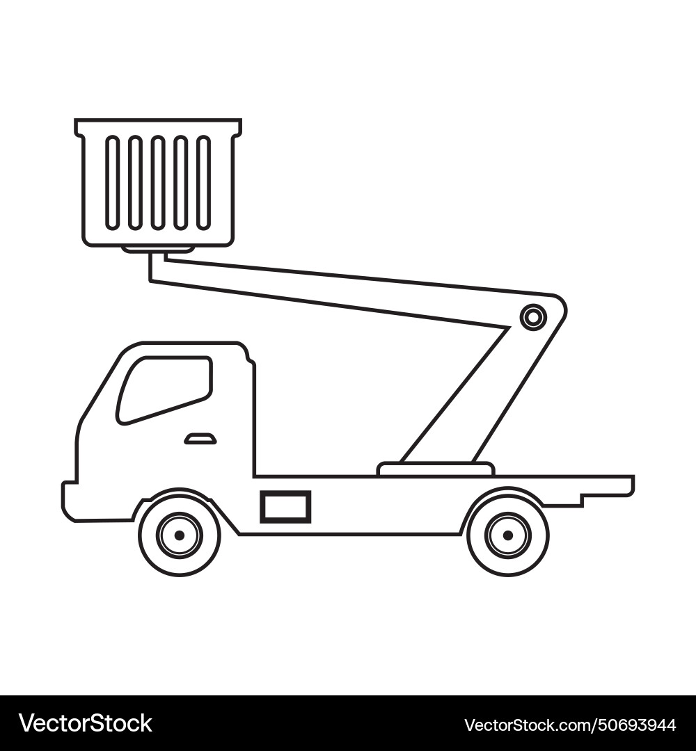Lifting machine icon Royalty Free Vector Image