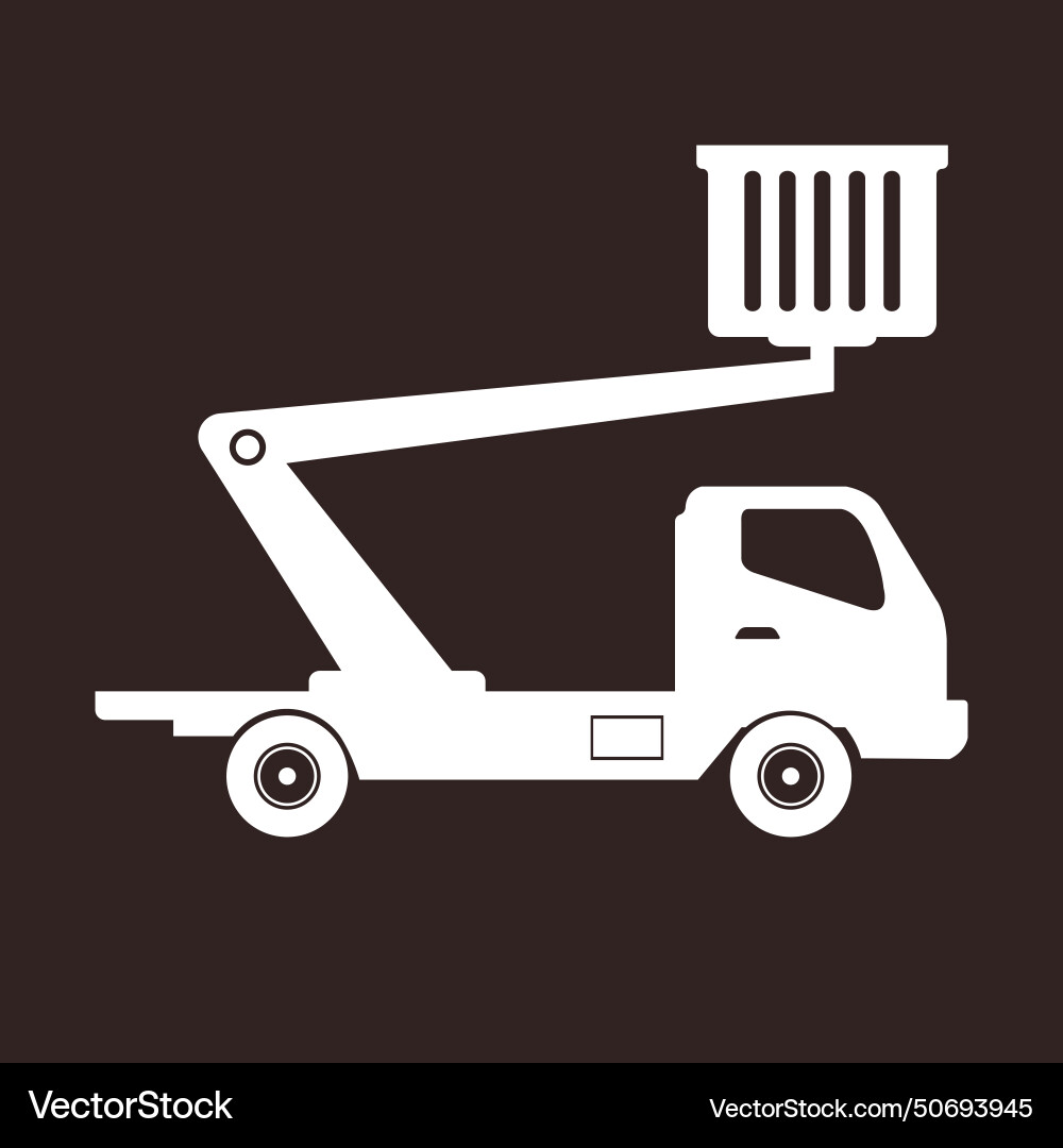 Lifting machine icon Royalty Free Vector Image