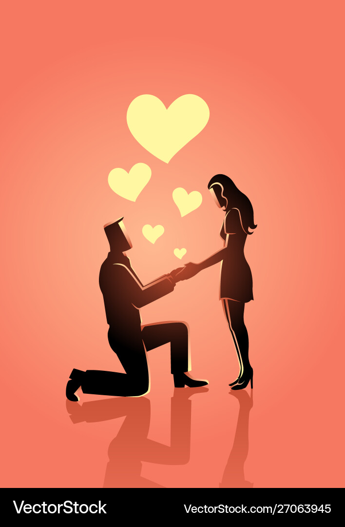 Marry me Royalty Free Vector Image - VectorStock