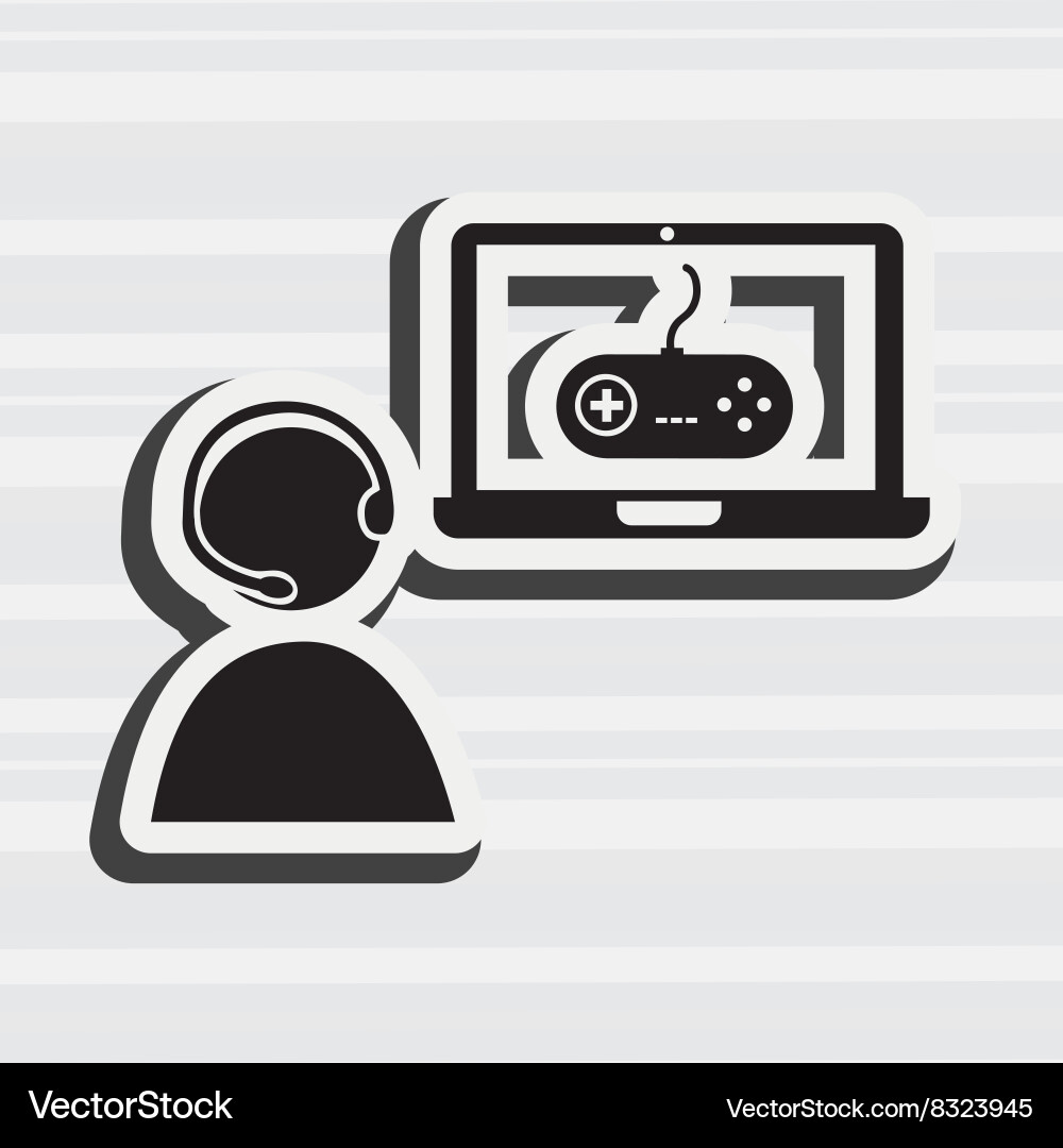 Video game design Royalty Free Vector Image - VectorStock