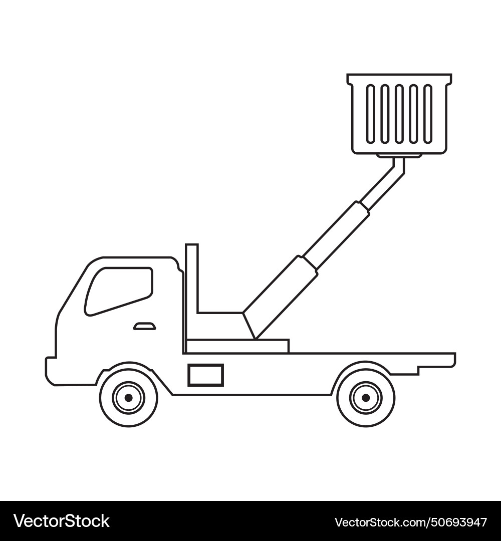 Lifting machine icon Royalty Free Vector Image
