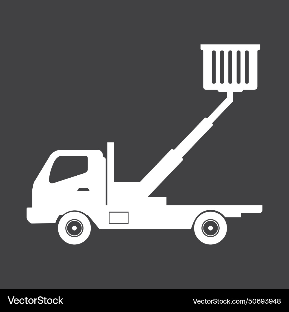 Lifting machine icon Royalty Free Vector Image