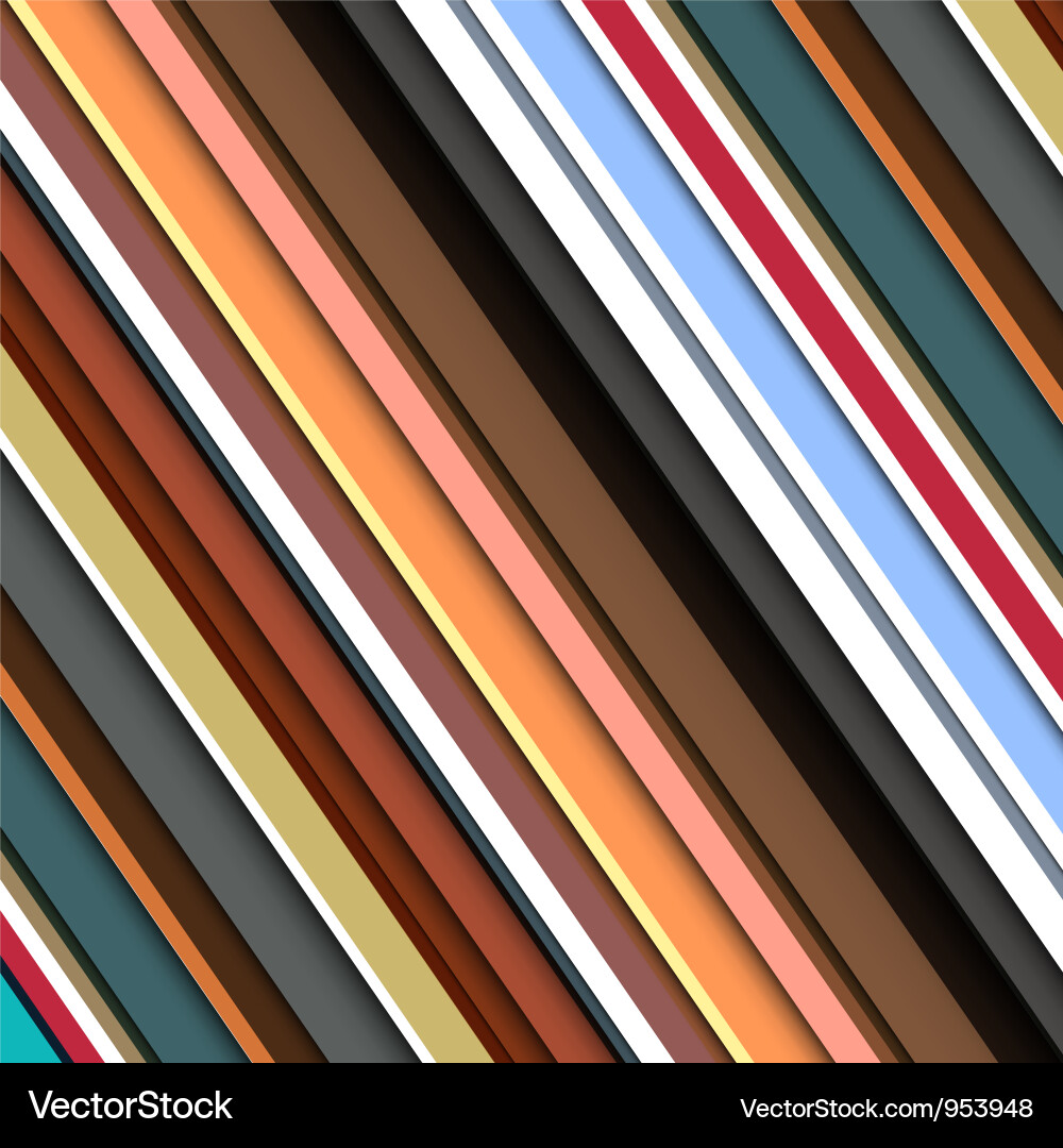 Retro Striped Pattern Royalty Free Vector Image