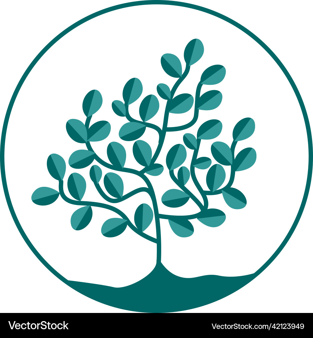 Green tree logo (42123949) – Free Vector | VectorStock