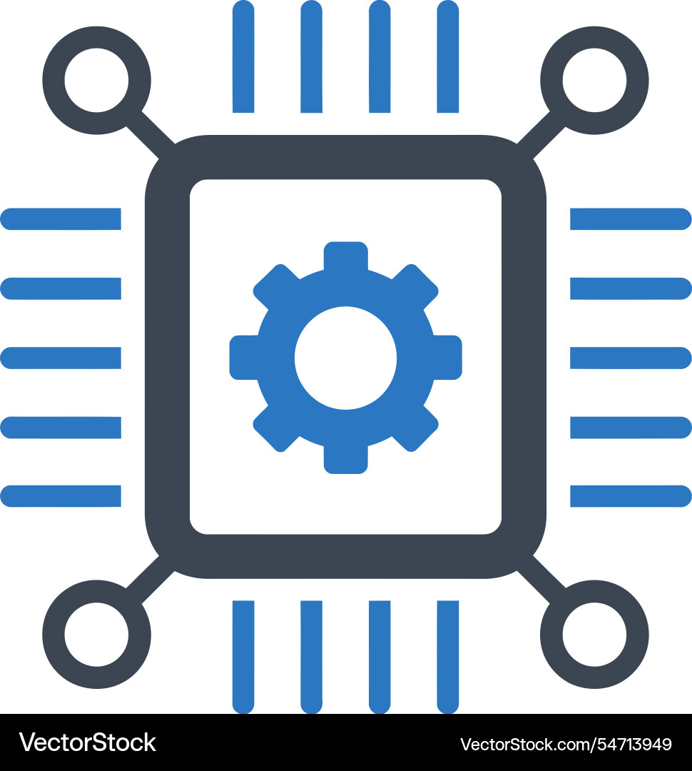 Technology and innovation icon Royalty Free Vector Image