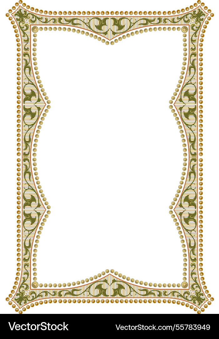 Vintage border Royalty Free Vector Image - VectorStock