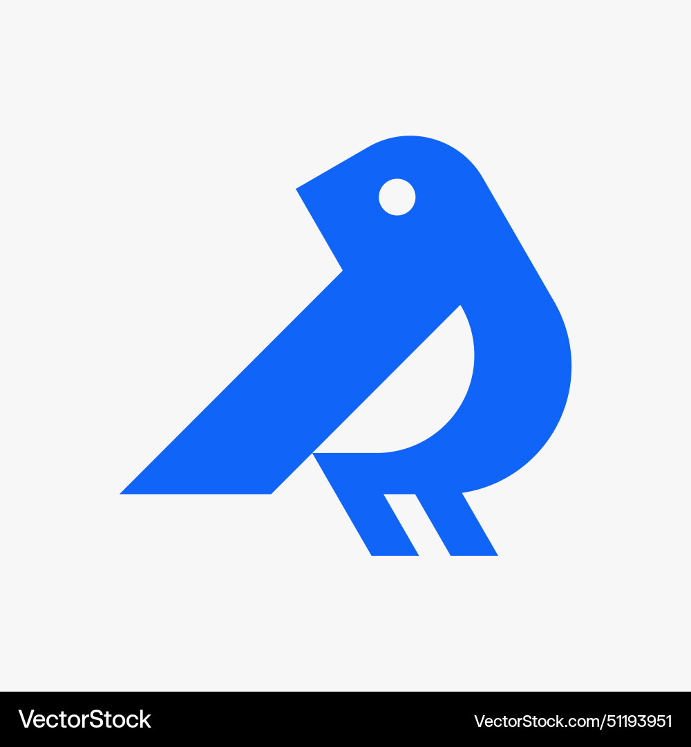 Bird logo Royalty Free Vector Image - VectorStock