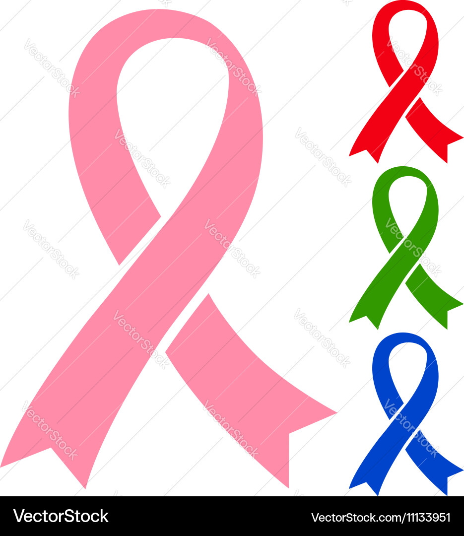 Colorful Ribbon Collection Royalty Free Vector Image