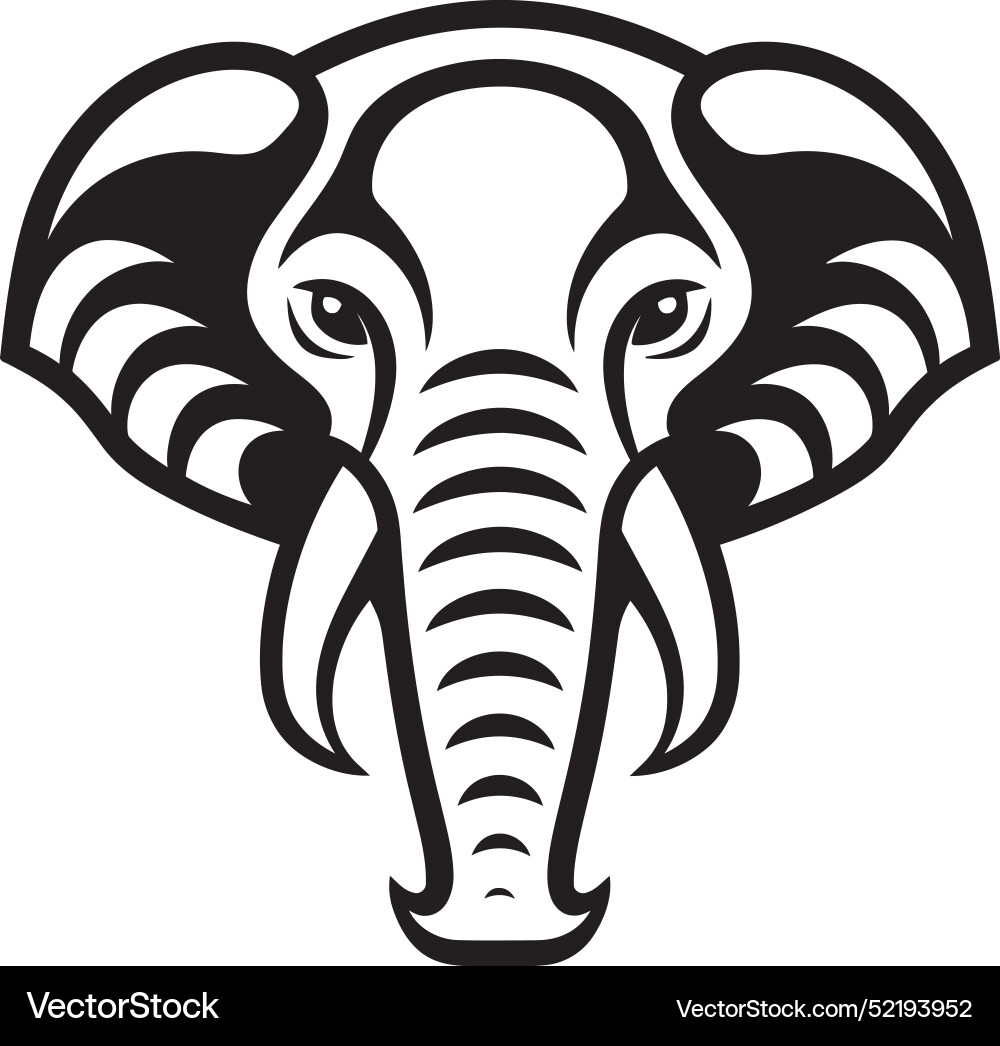 Elephant aid organizations protecting Royalty Free Vector